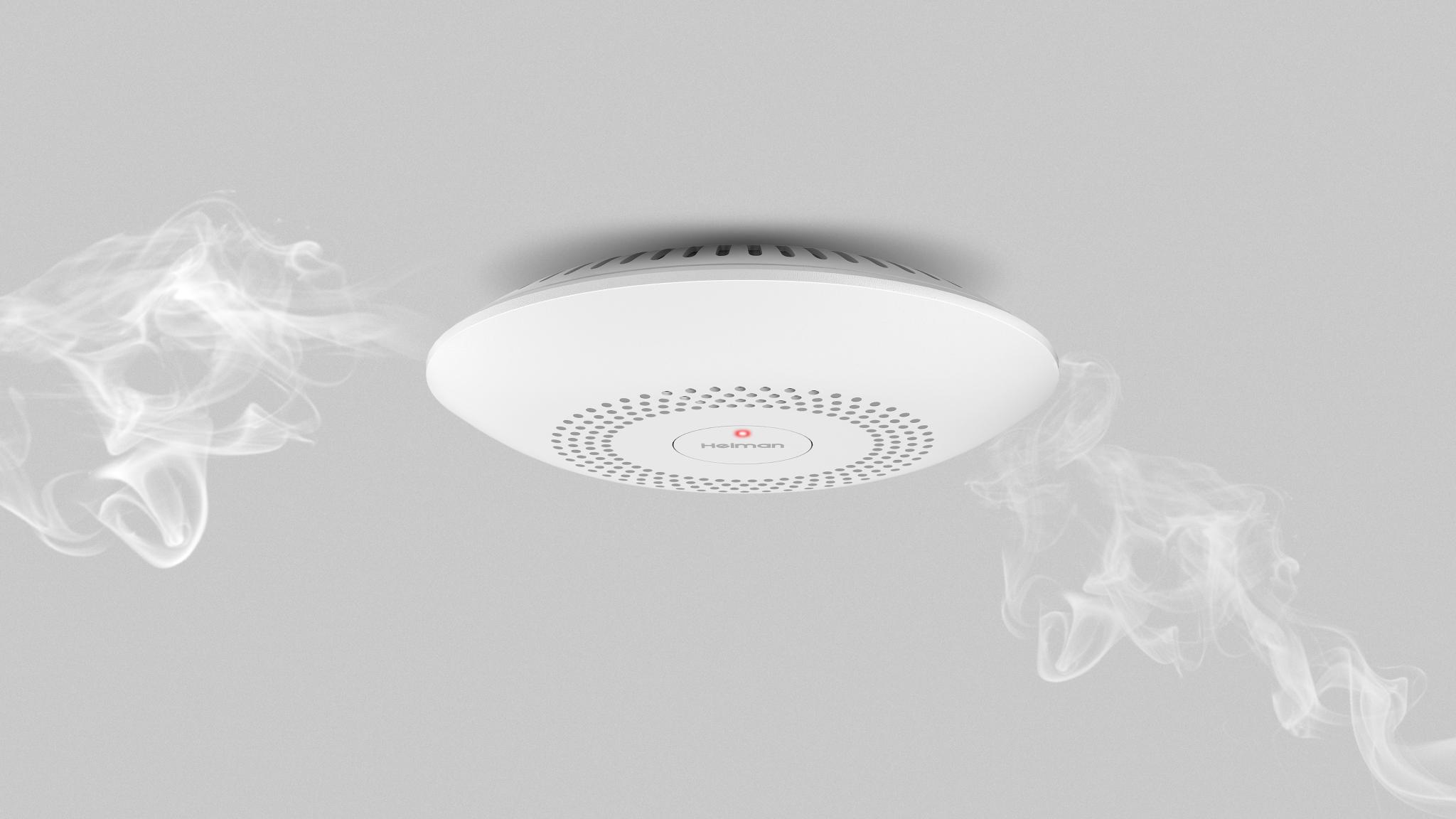 iF Design - Three in one smart fire detection alarm