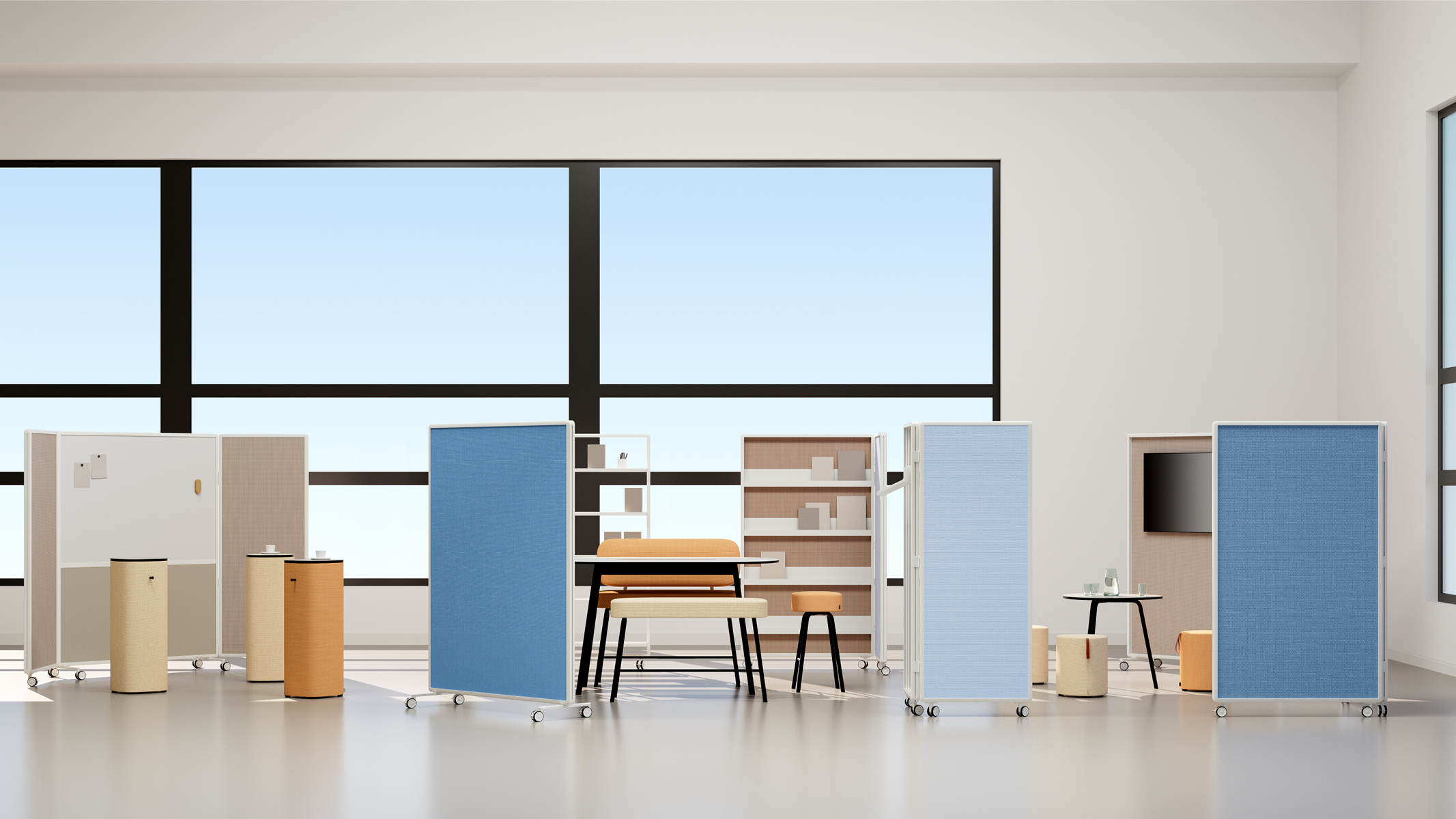 iF Design - Patio - open office space organizer