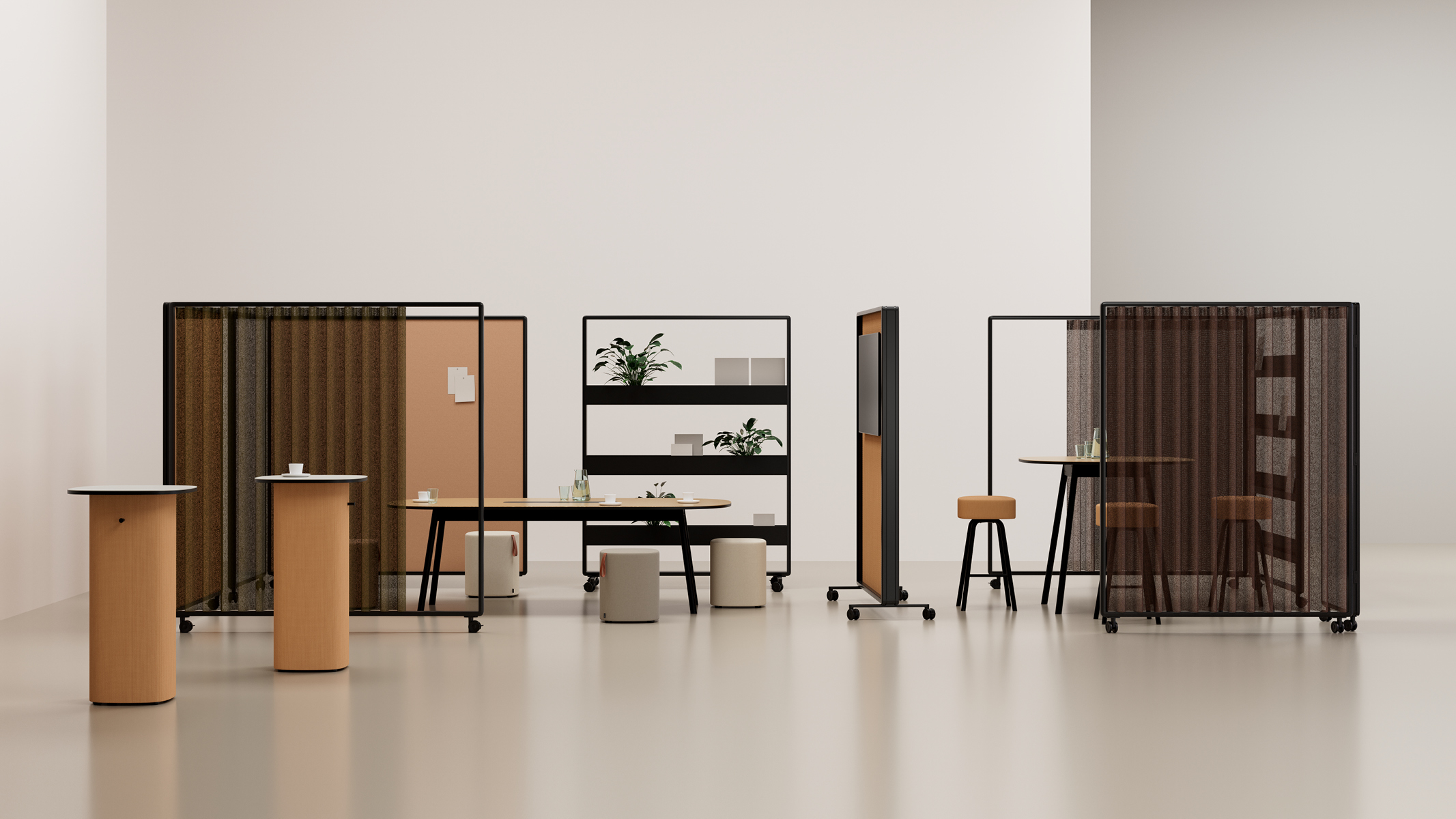 iF Design - Patio - open office space organizer