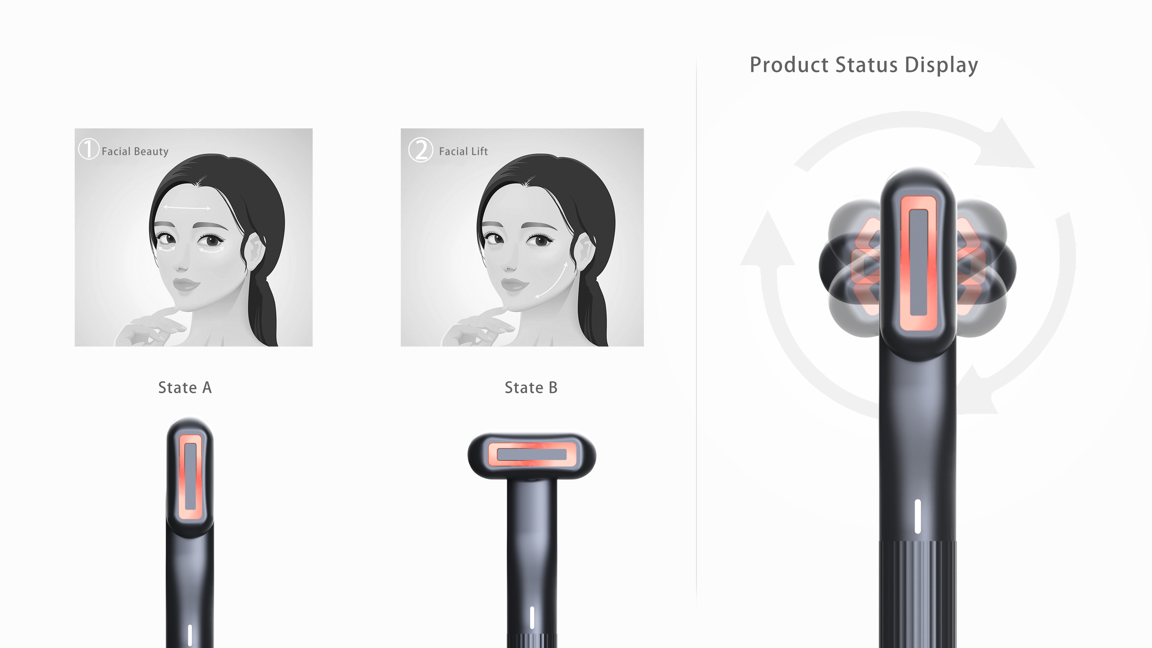 iF Design - 360 ° rotary beauty instrument