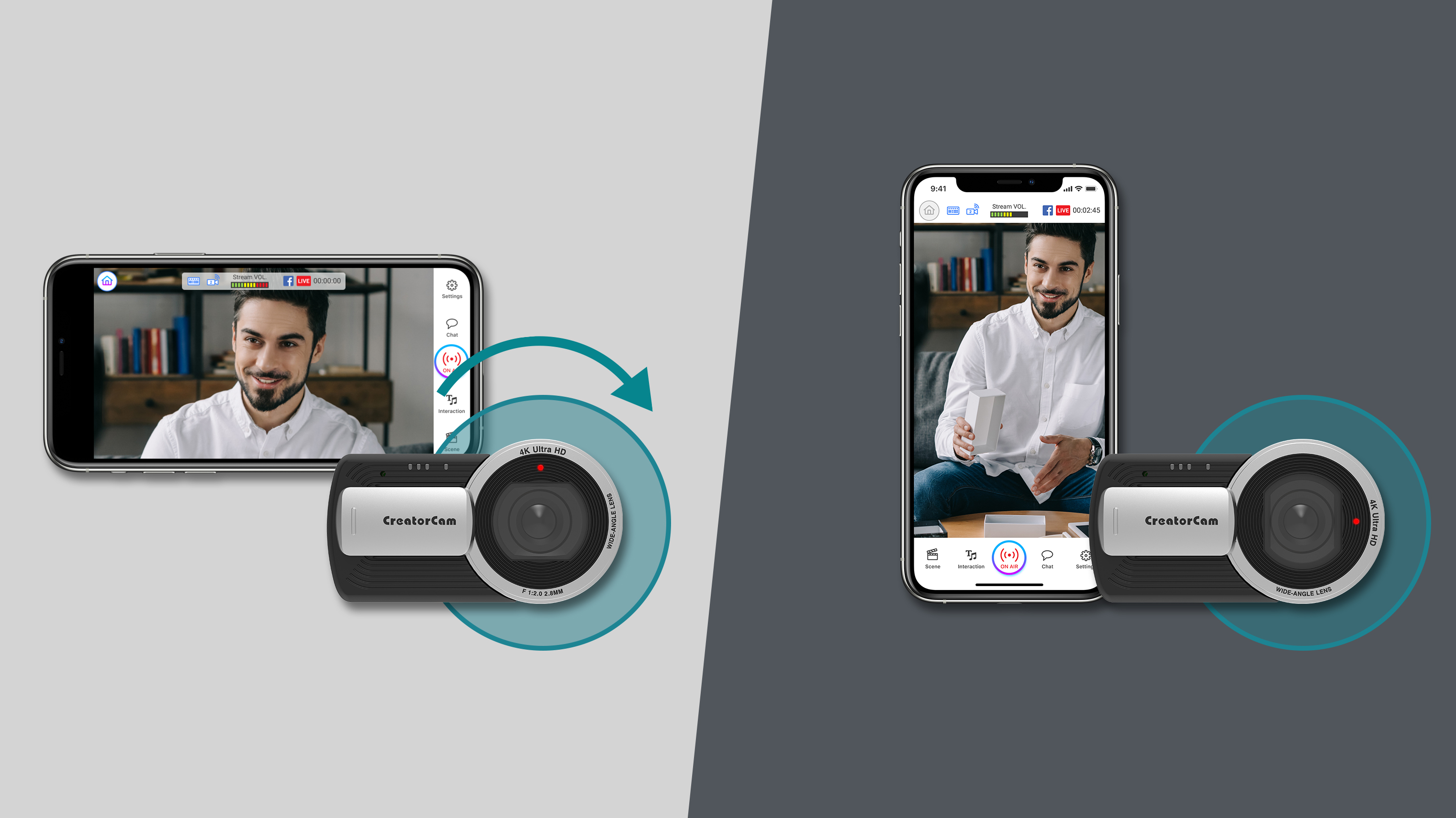 iF Design - Live Streaming Kit - Webcaster and CreatorCam