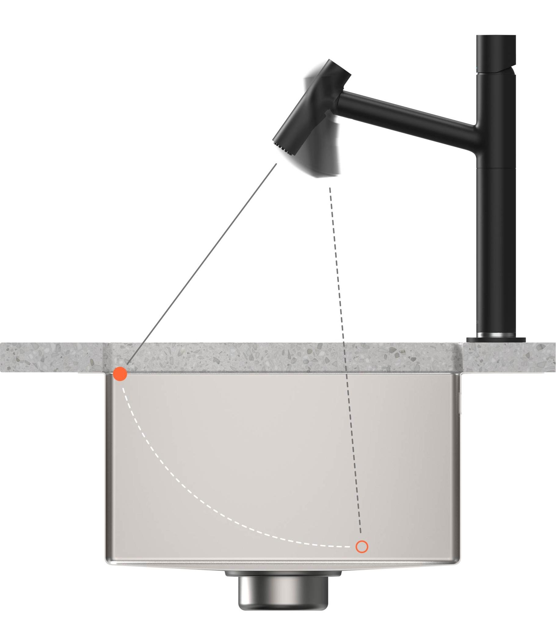 iF Design - Parallel Height-adjust Kitchen Faucet