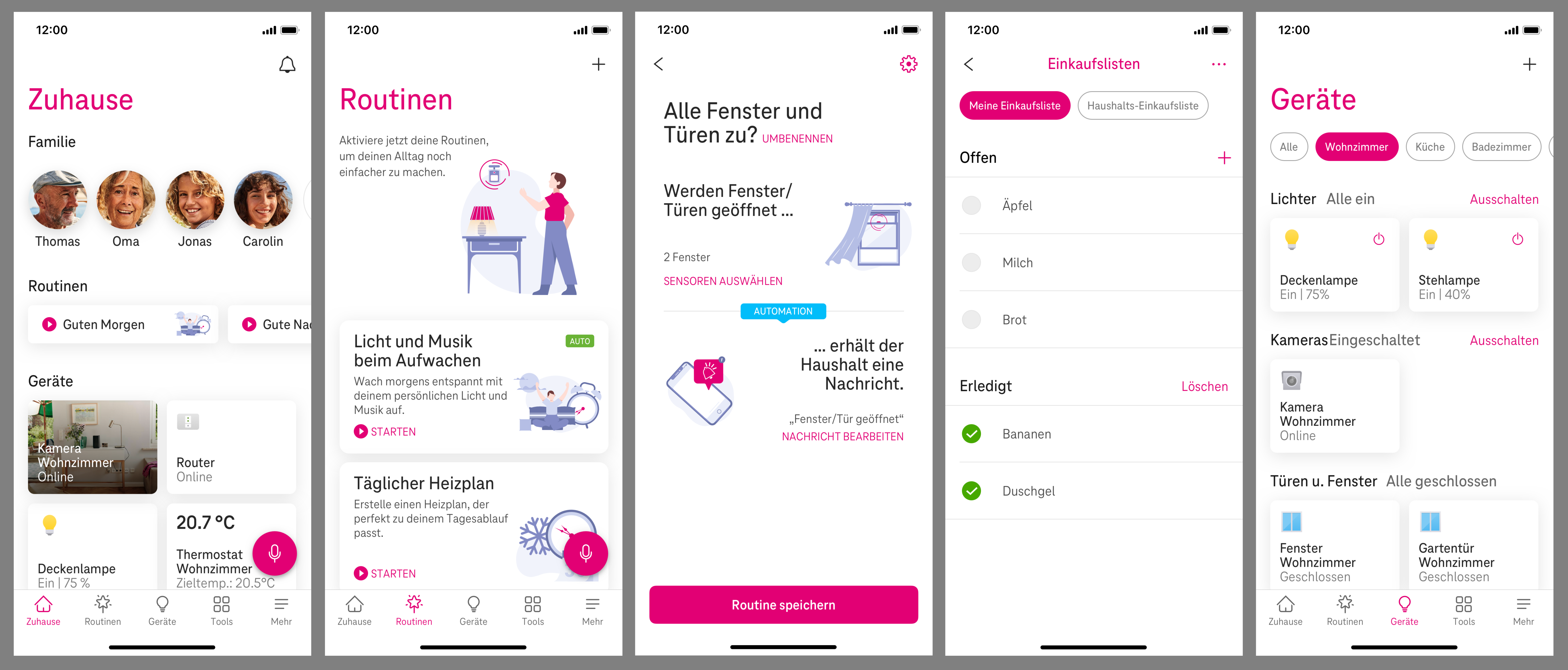 iF Design - MagentaZuhause App