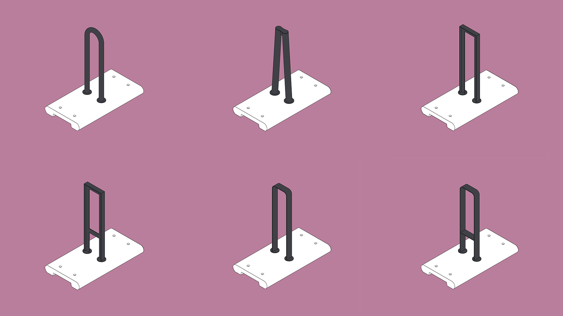 iF Design - VELÓ mobile bicycle rack