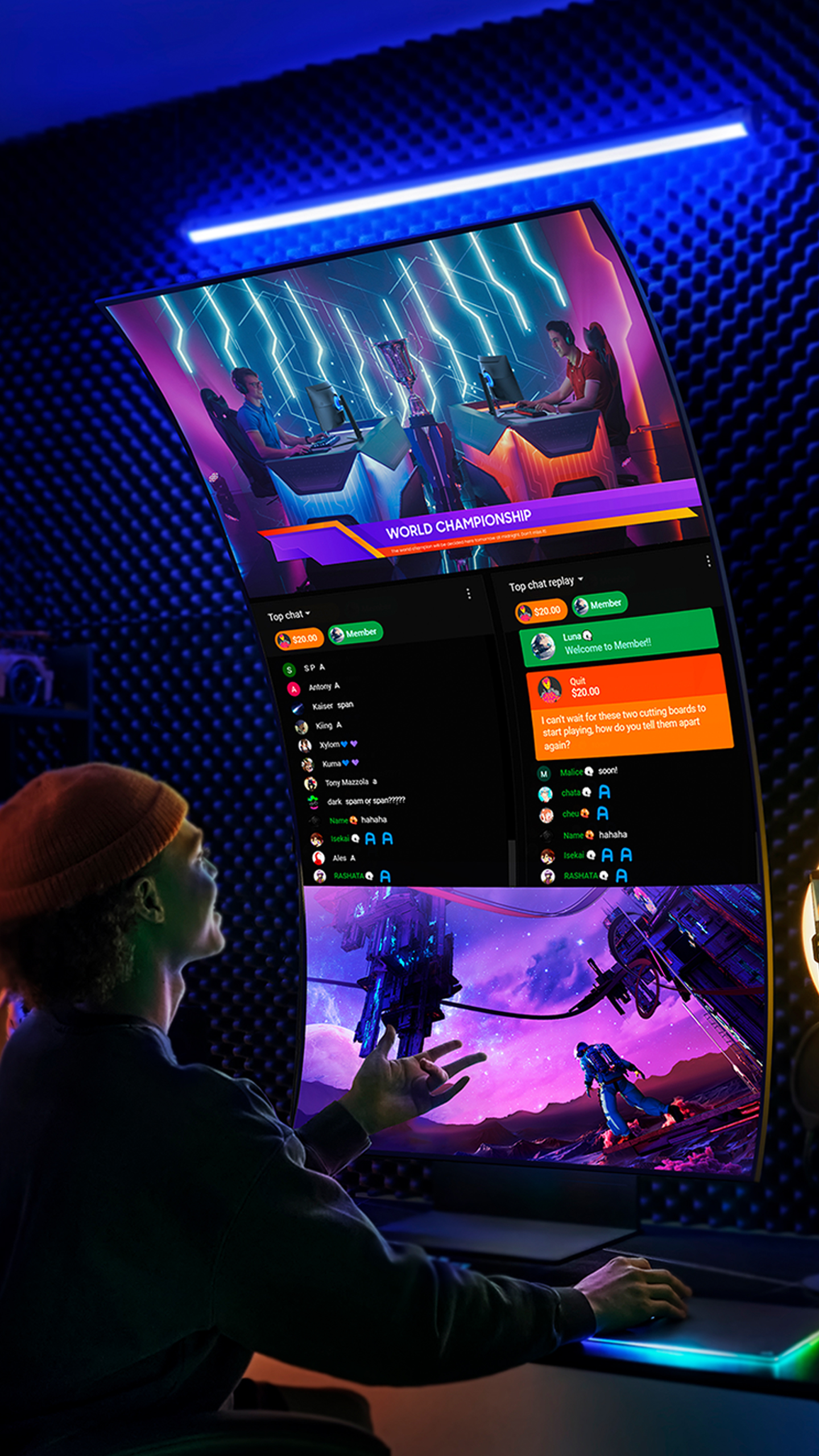 iF Design - Gaming Screen UX : Odyssey Ark