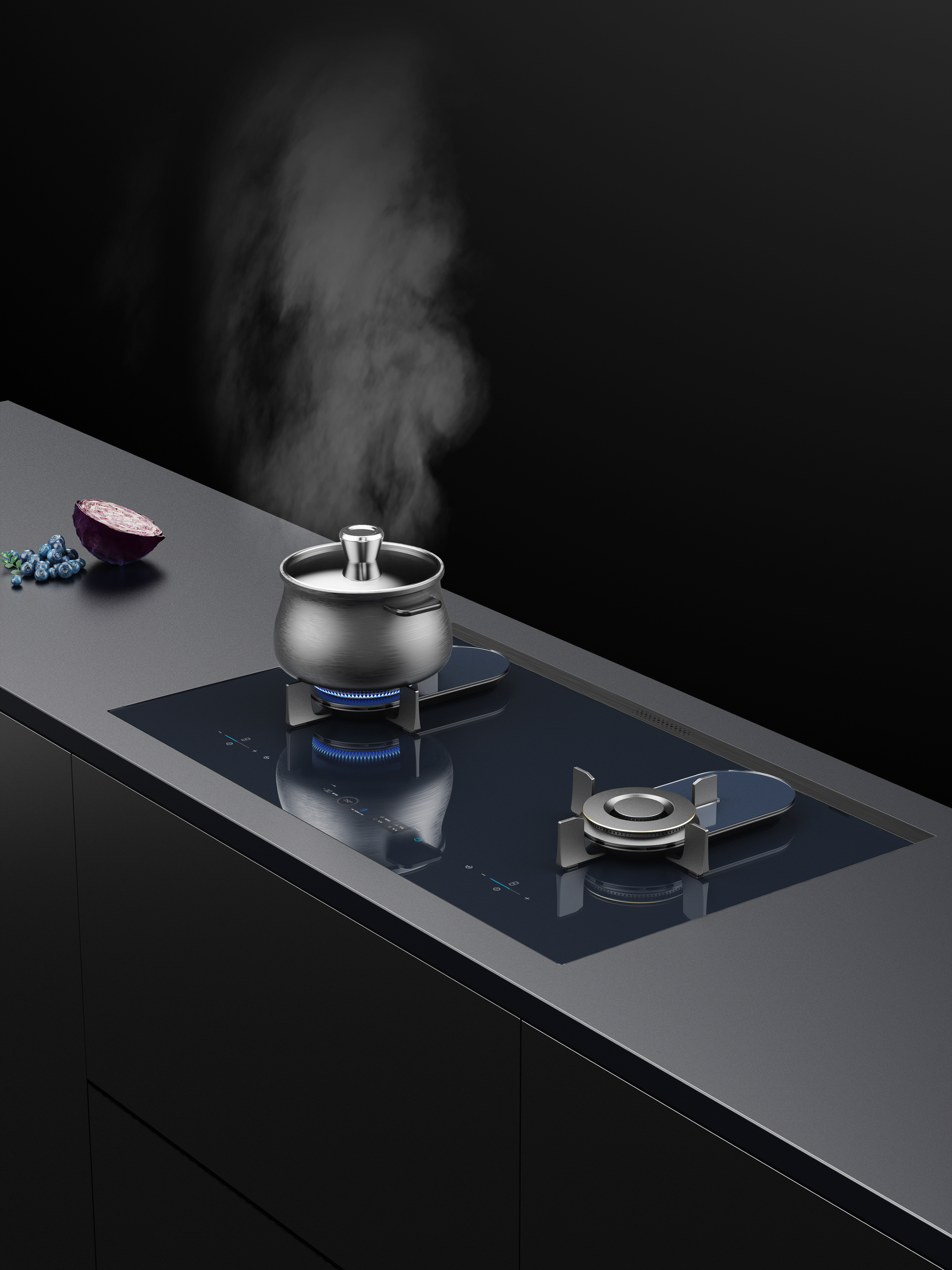 iF Design - UFO Intelligent Rotary Stove